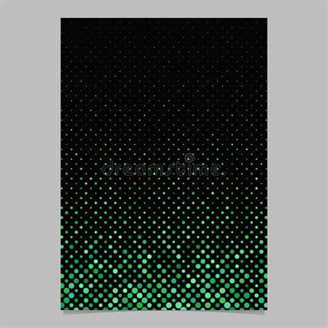 Green Dot Pattern Brochure Background Stock Vector Illustration Of Card Decor 157608918