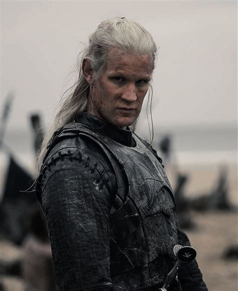 Prince Daemon Targaryen With Long Braided Hair Wearing Full Armour In 2023 Matt Smith Matt