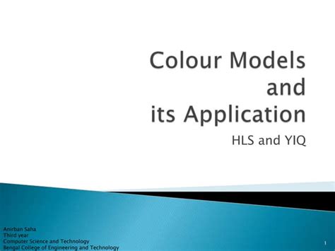 Color Image Processing Pptx