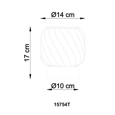 Table Lamp Xia Height 17 Cm Smoke Grey Glass Lightsie