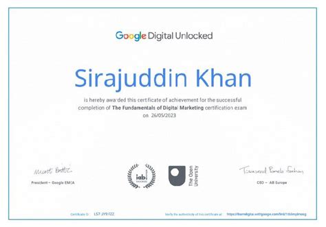 Sirajuddin Khan On Linkedin Im Happy To Share That Ive Obtained A New Certification