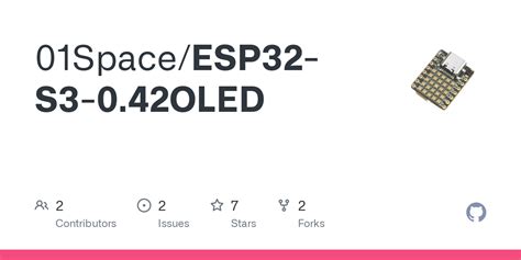 GitHub 01Space ESP32 S3 0 42OLED