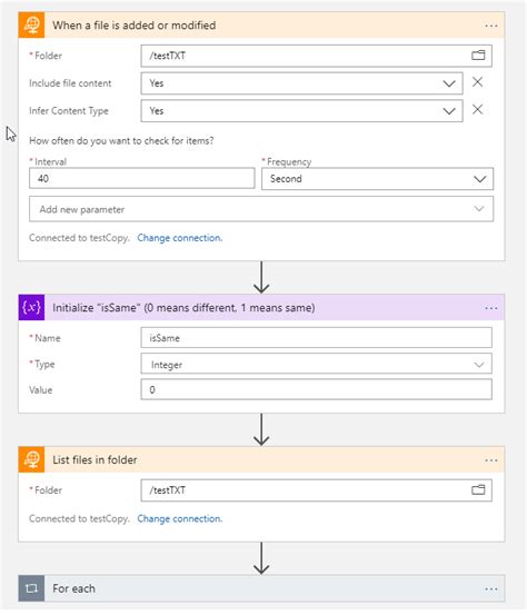 Logic App Copy File From Ftp To Blob But Ignore Already Copied Files