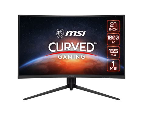 Msi Optix G Hz Freesync Curved Gaming Monitor Xgaming Systems
