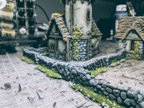 Modular Cobblestone Wall Pieces Done Up Hopefully Adds Some Nice Detail For Towns And Combat