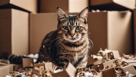 Why Does My Cat Chew On Cardboard Boxes