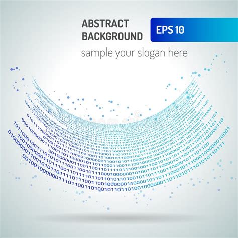 Computer Binary Code Stock Vector Illustration Of Media 77902532