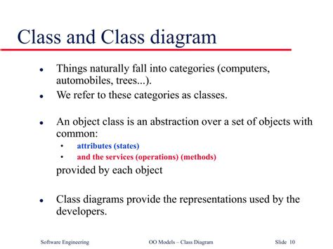 Ppt Oo System Models Static Views Uml Class And Object Diagrams