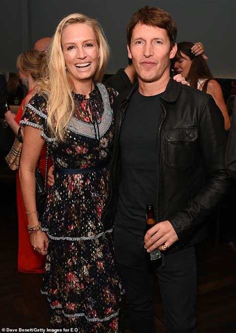 James Blunt Cosies Up To His Stylish Wife Sofia Wellesley At Restaurant