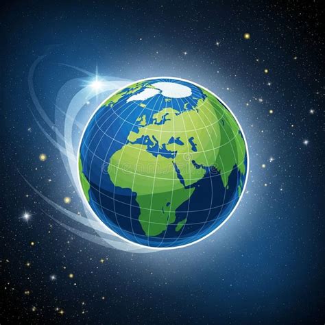 And Asia The Globe Features Grid Lines Indicating Longitude And