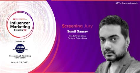 Sumit Saurav On Linkedin Thank You Et Brand Equity Proud To Be A Part Of Et Influencer Marketing…