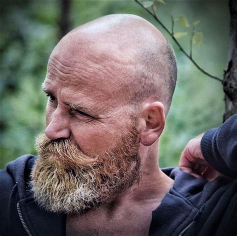 Bald Long Beard Styles ~ 5 Beard Styles That Looks So Good With Low Fade Haircut George Morris