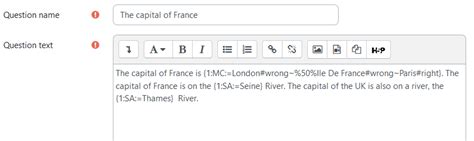 Cloze Quiz Question Settings Powered By Kayako Help Desk Software