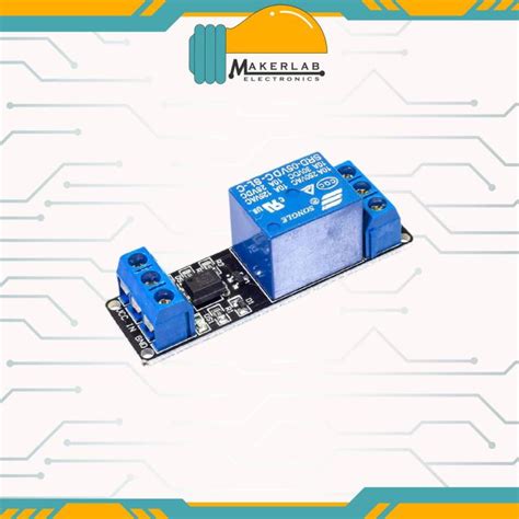 Footprint Single Channel Relay 1 Channel Relay 1 Way Relay Module 1CH 5V L 12V 10A Low Level