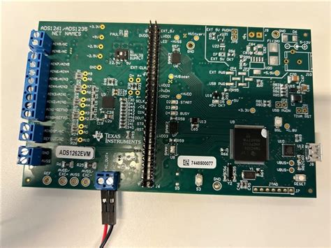 ADS1261EVM Write Failed On ADS1262EVM When Using Delta Sigma ADC EvaluaTIon Software Data