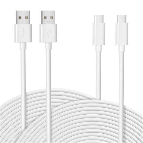 Ps5 Controller Charger Cable 20ft 2pack Extra Long Usb A