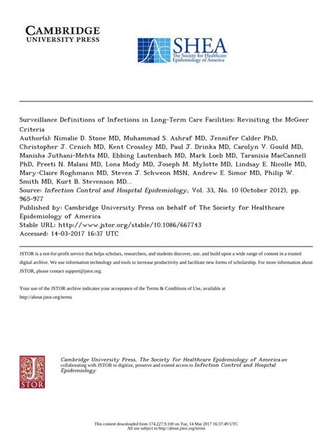 pdf surveillance definitions of infections in long term care