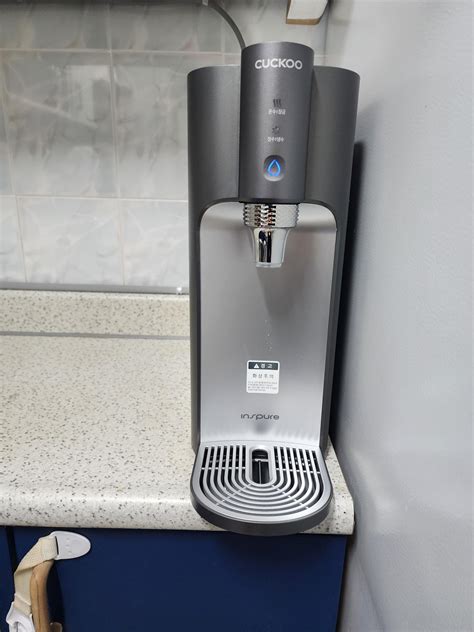 쿠쿠100도씨 정수기 설치완료 렌탈뷰 공식 홈페이지