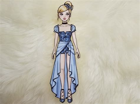 Coco Paper Doll Cindy Printable Digital Download Dress Up Paper Toy