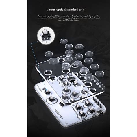 Push Button Hitbox Street Fighter 6 Fighting Keyboard Ps5 Fighting Game Switch Fighting