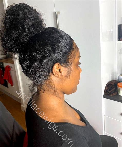 Malaysian Virgin Human Hair Kinky Curl 360 Wig