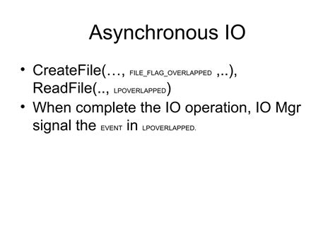 Windows Kernel And Memory Io Subsystem Ppt