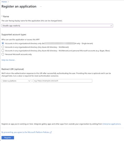 How To Onboard Ms Azure Account To Kloudle