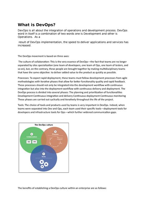 What Is Dev Ops Devops What Is Devops Devops Is All About The Integration Of Operations And