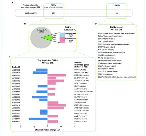 Methylation Array Analyses On Imprinted Related Probes In Assisted