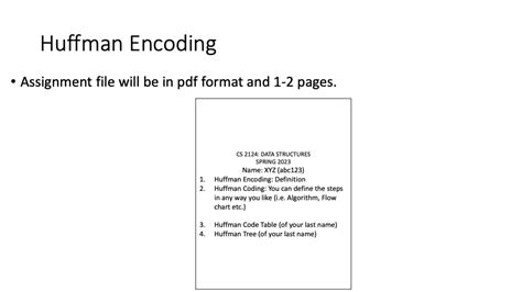 Solved In This Assignment You Have To Create A Huffman