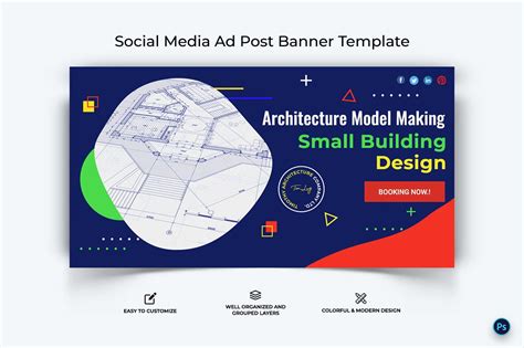 Architecture Design Facebook Ad Banner Illustration Par 3djagan · Creative Fabrica