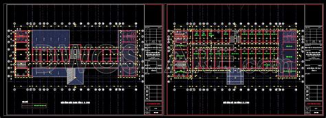 Autocad Drawings Of 2 Story Hospital A Complete Project 23×54m For Download