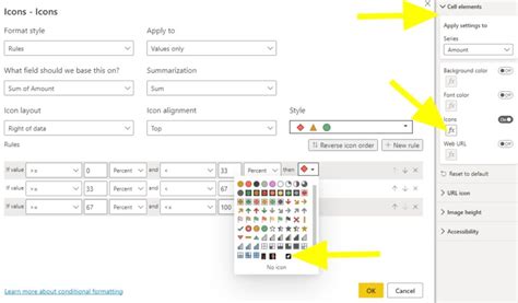 Custom Icons And Conditional Formatting Measures Fraser Ward