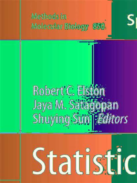 Statistical Human Genetics Pdf