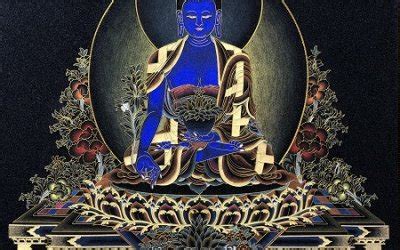 藏族唐卡大师 次成诺布首个景泰蓝掐丝唐卡展 PMQ 元創方