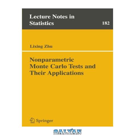 دانلود کتاب Nonparametric Monte Carlo Tests And Their Applications بلیان