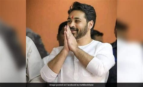Ex Mp Bjp Leader Nilesh N Rane Steps Aside From Active Politics