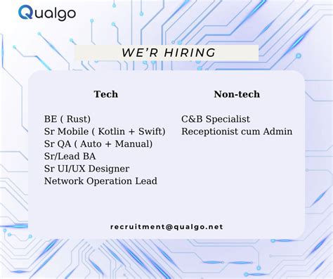Nguyễn Vũ Bình Nguyên On Linkedin Qualgo Hcm Jobopportunities Dev Be Rust