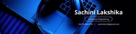 Sachini Lakshika Aspiring Computer Engineer Ai And Machine Learning