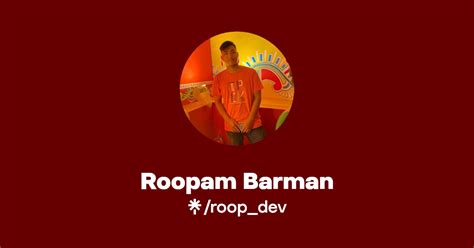 Roopam Barman Instagram Linktree