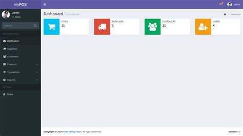 Membuat Dashboard Menarik Dengan Data Dinamis 44 Yukcoding