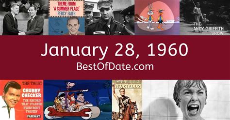 January 28 1960 Facts Nostalgia And News