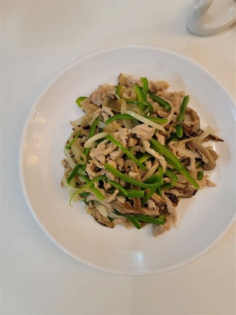 고추 잡채 당면없는 중국식 잡채 건강잡채 Feat 중식기능사 실기 레시피 네이버 블로그