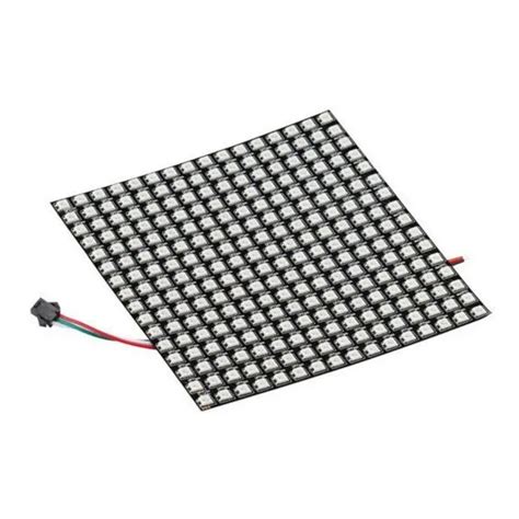 Matriz Led Flexible Rgb Ws2812b 16x16 Ec