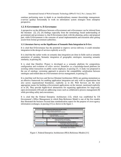 Semantic Data Integration Approaches For E Governance Pdf