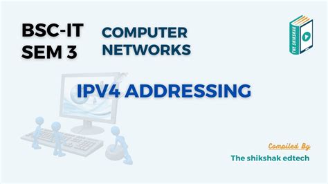 Ipv4 Addressing Bscit Bsccs Dcn Youtube