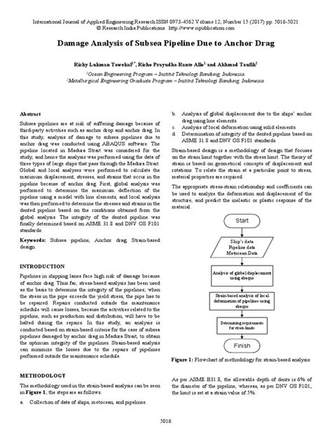 Pipeline Buckling Analysis In Abaqus Pdf Deformation Engineering Pipeline Transport