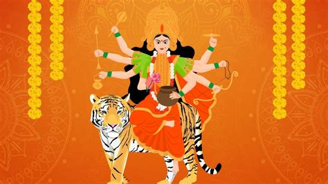 लाल रंग की चुनरी से सजा मां का दरबार…नवरात्रि के चौथे दिन मां कूष्मांडा के इन मैसेज से दें