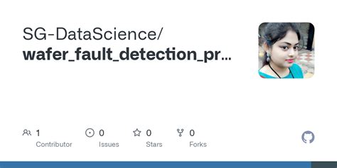 GitHub SG DataScience Wafer Fault Detection Project