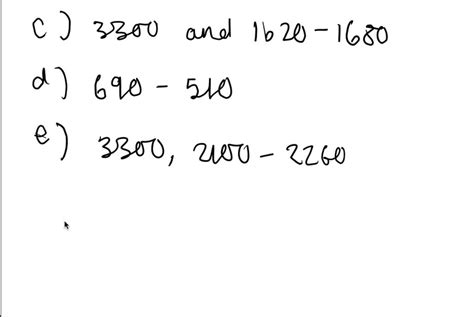⏩solved Predict The Characteristic Infrared Absorptions Of The… Numerade